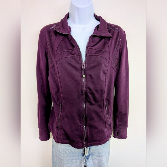 Tangerine | Jackets & Coats | Tangerine Deep Purple Arhletic Jacket ...